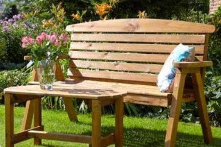 Hetton Bench - Large -- (FSC) – Whitakers Garden Centre