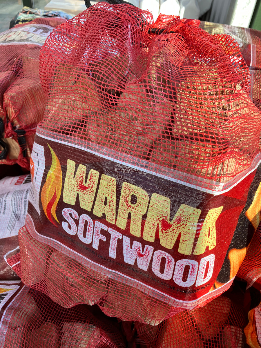 Kiln Dried Netted Logs – Whitakers Garden Centre