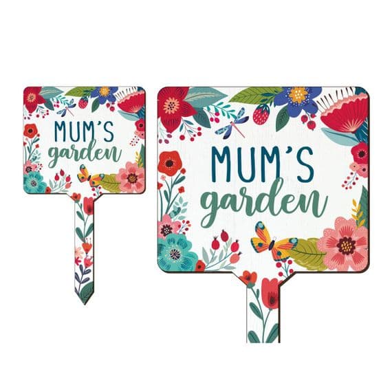 Floral Mums Garden Planter Sign – Whitakers Garden Centre