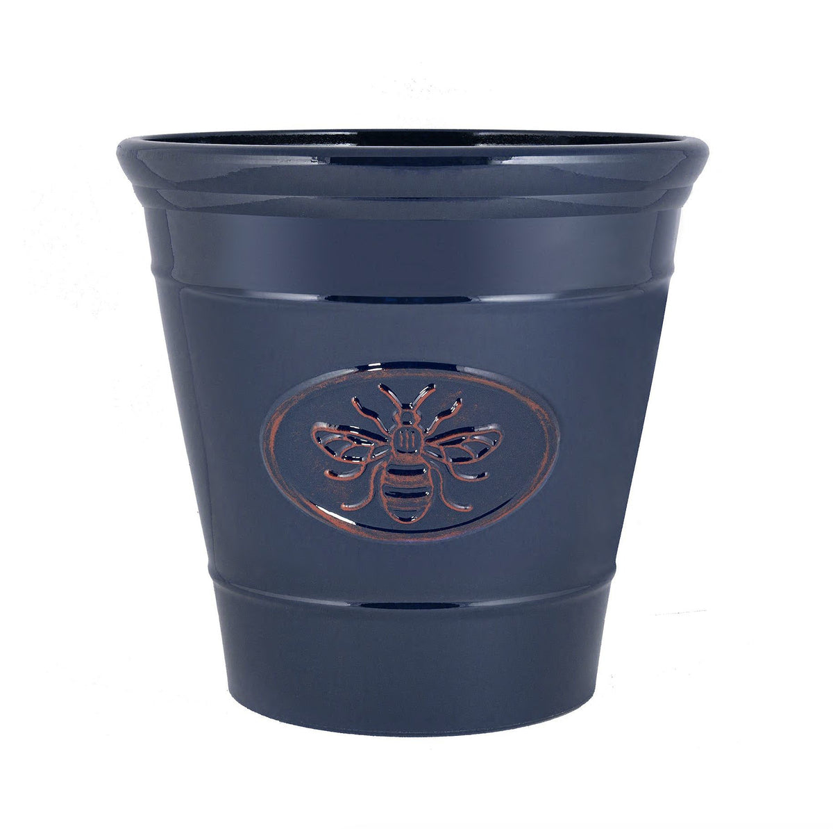 Bee Planter Dark Blue 40cm – Whitakers Garden Centre