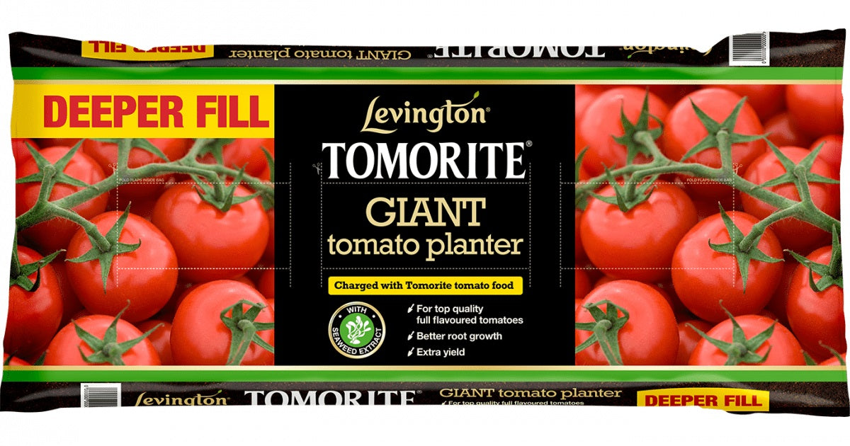 Levington Tomorite Giant Planter Peat Free – Whitakers Garden Centre